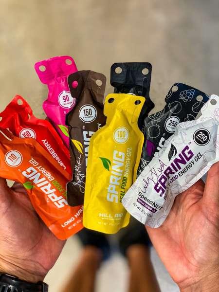 Spring Energy Gels | Food for Endurance Athletes — Blue Mountains ...