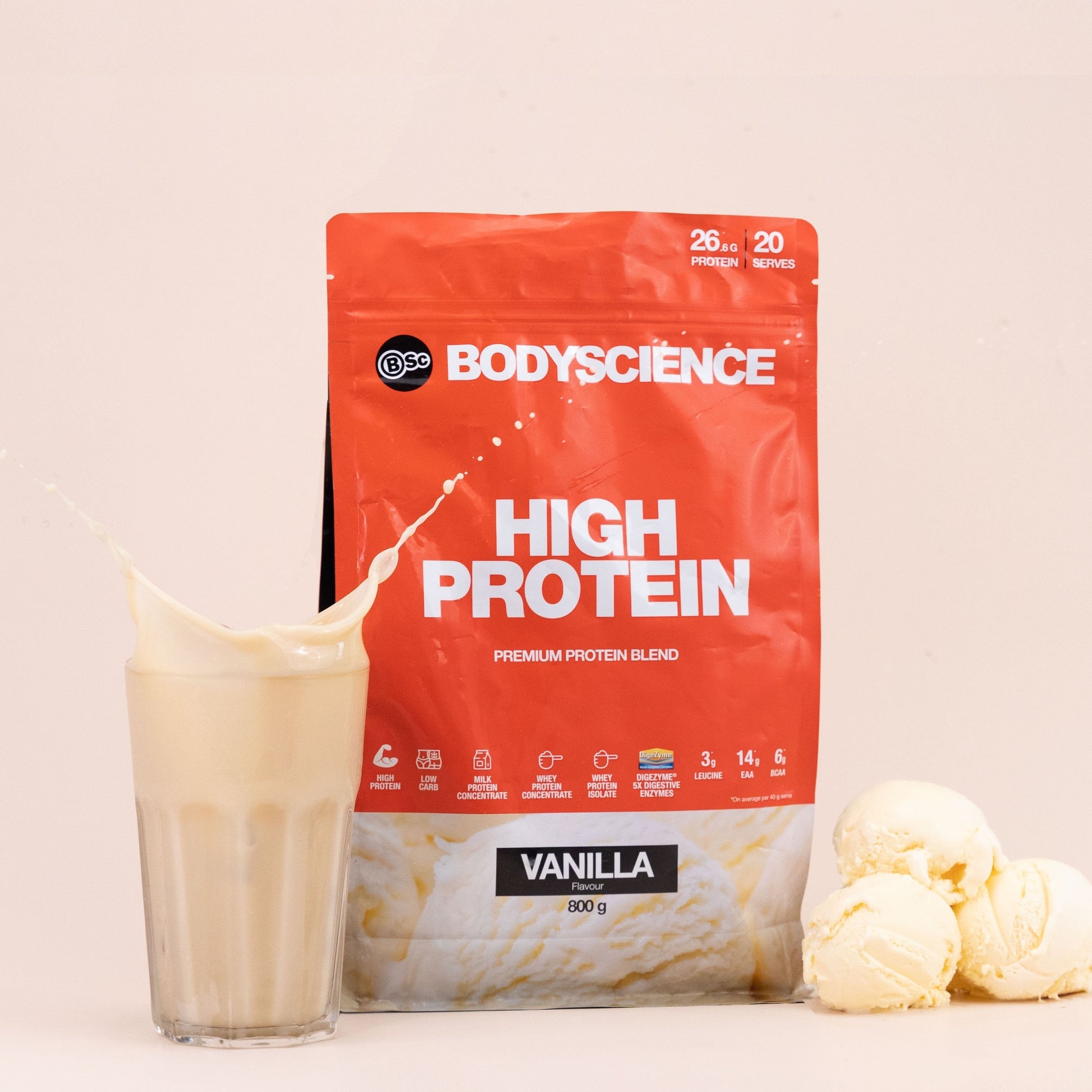 Body Science High Protein 800g | Chocolate & Vanilla — Blue Mountains ...