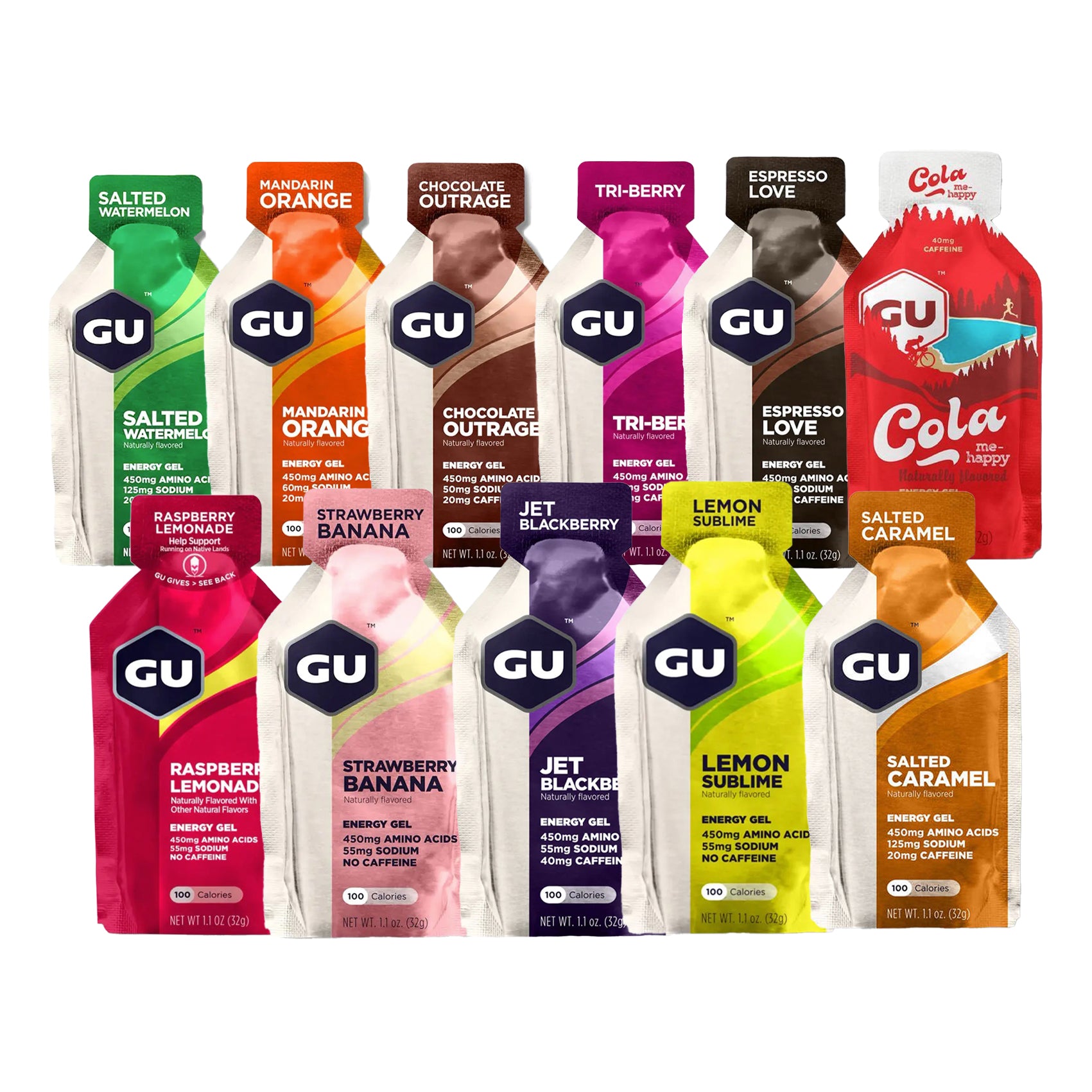 GU Energy Gel - Sport Energy Gel 100 Calories Sachet — Blue Mountains ...