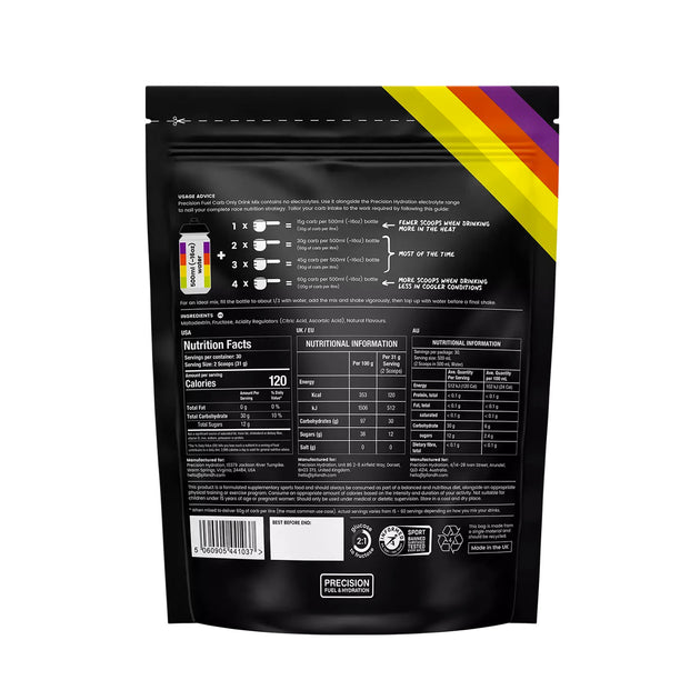 Precision Fuel & Hydration Carb Only Drink Mix 930g — Blue Mountains ...